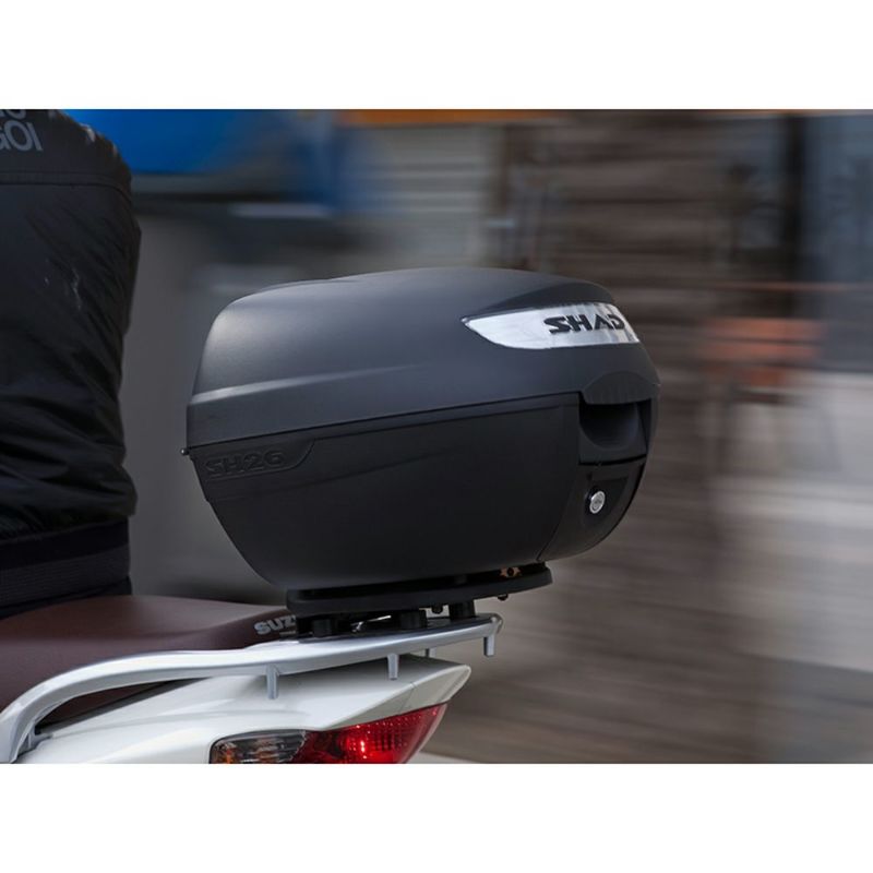 SHAD SH26 トップケース 26L (無塗装ブラック) | バイクカスタムパーツ専門店 モトパーツ(MOTO PARTS)