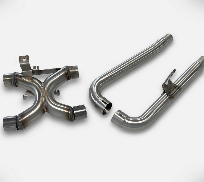 ボンネビル T120 De-Catキット (ステンレス) ZARD | バイクカスタムパーツ専門店 モトパーツ(MOTO PARTS)
