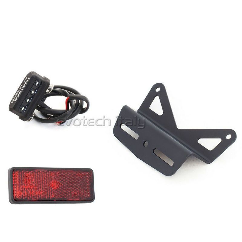 EVOTECH(エボテック) LEDナンバー灯＆リフレクターキット 3 | バイクカスタムパーツ専門店 モトパーツ(MOTO PARTS)