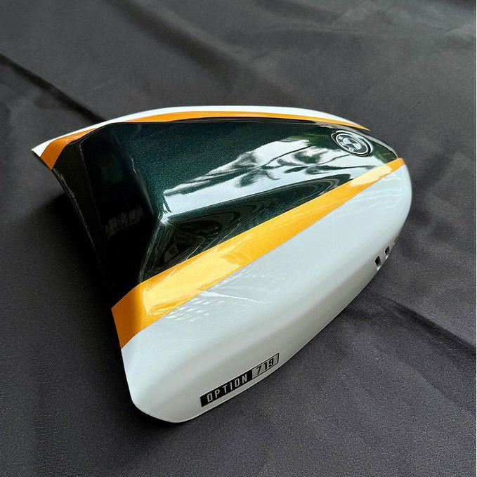 BMW RnineT シングルシートカバー/ハンプカバー Option719 ポーラーメタリック/ライトホワイト DKデザイン | バイク ...
